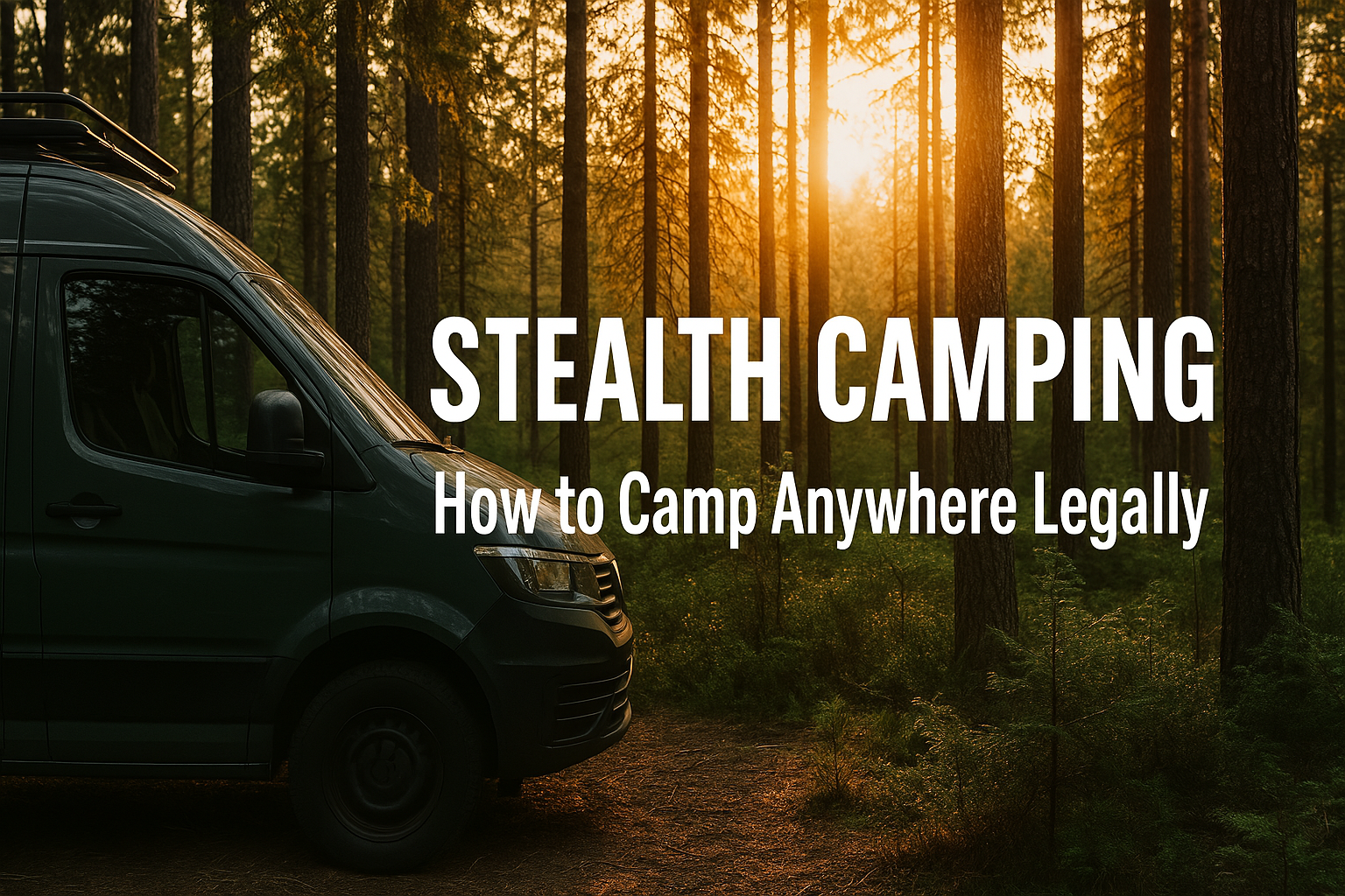 Stealth Camping Guide: Camp Anywhere Without Getting Caught