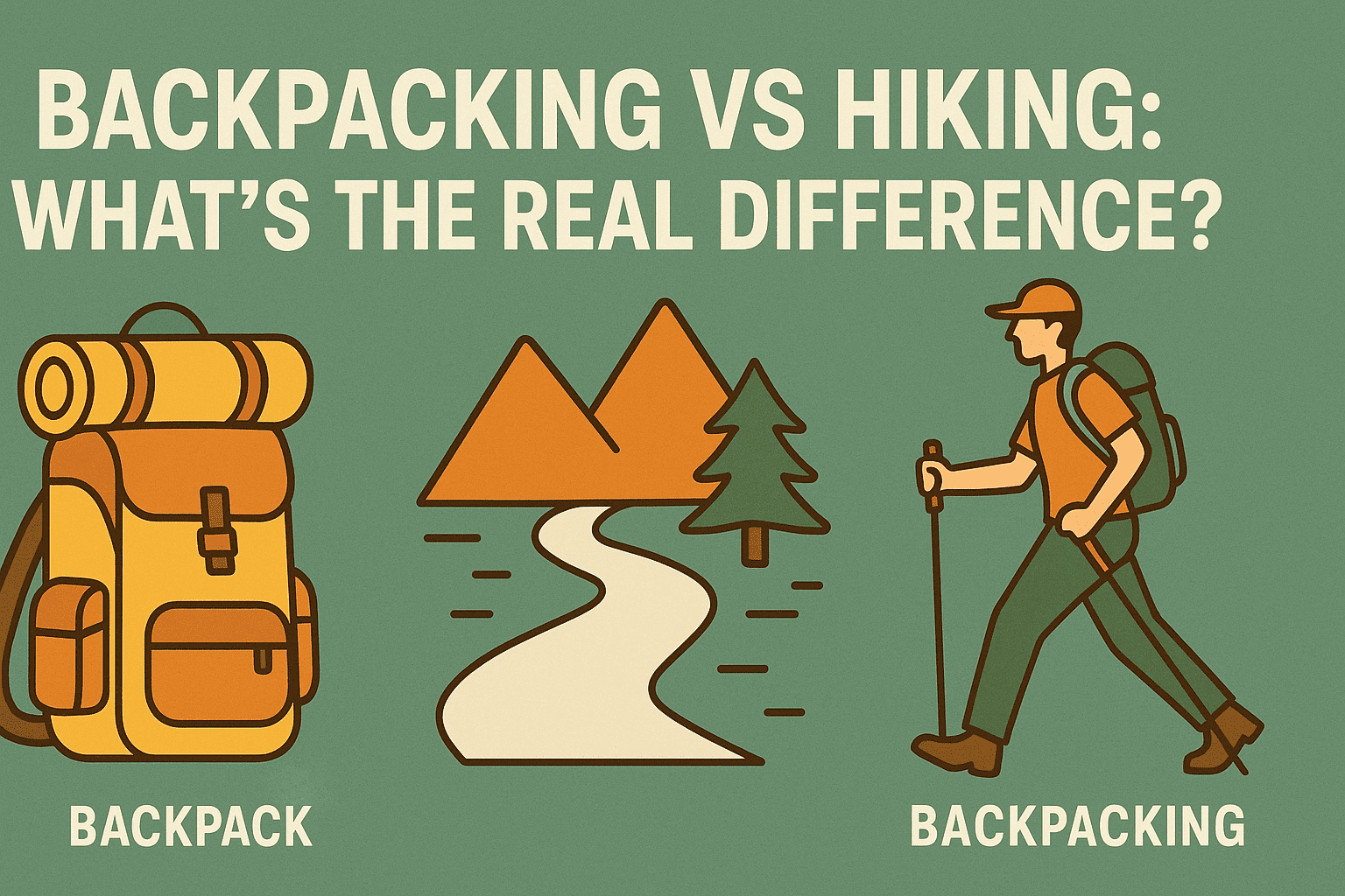 Backpacking vs Hiking: Key Differences & What’s Right for You