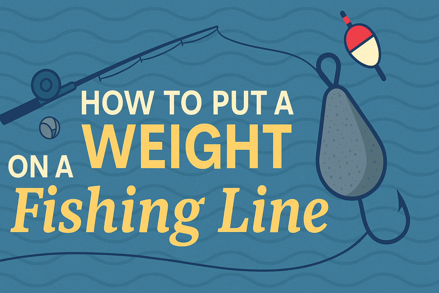 How to Put a Weight on a Fishing Line | Pro Tips & Rigs