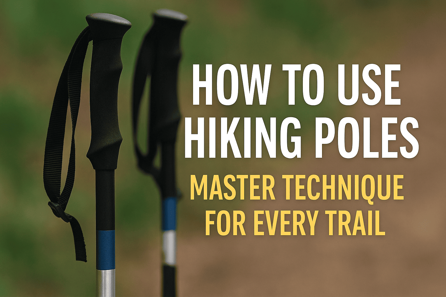 How to Use Hiking Poles: Technique, Tips & Common Mistakes