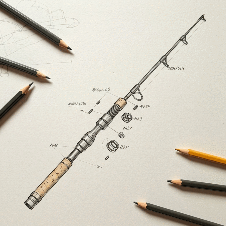 How to Draw a Fishing Pole Easily: Step-by-Step Guide
