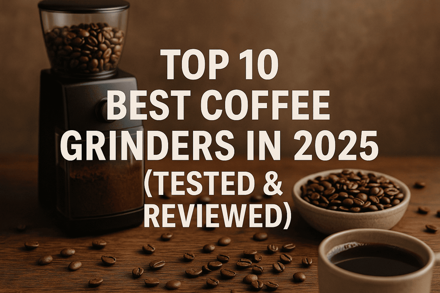 Top 10 Best Coffee Grinders in 2026 (Tested & Reviewed)