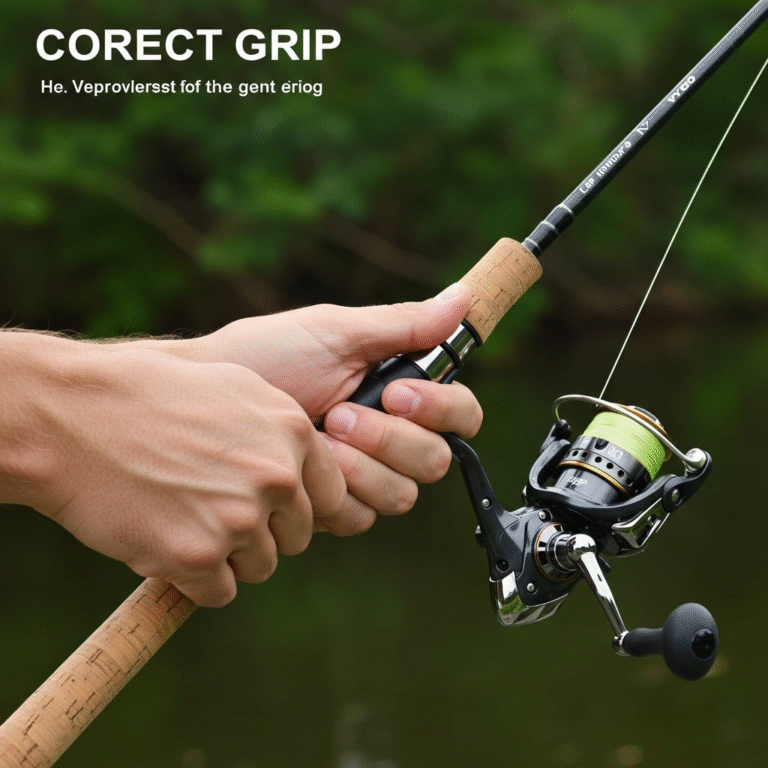 How to Properly Hold a Fishing Rod: Spin & Baitcast Tips
