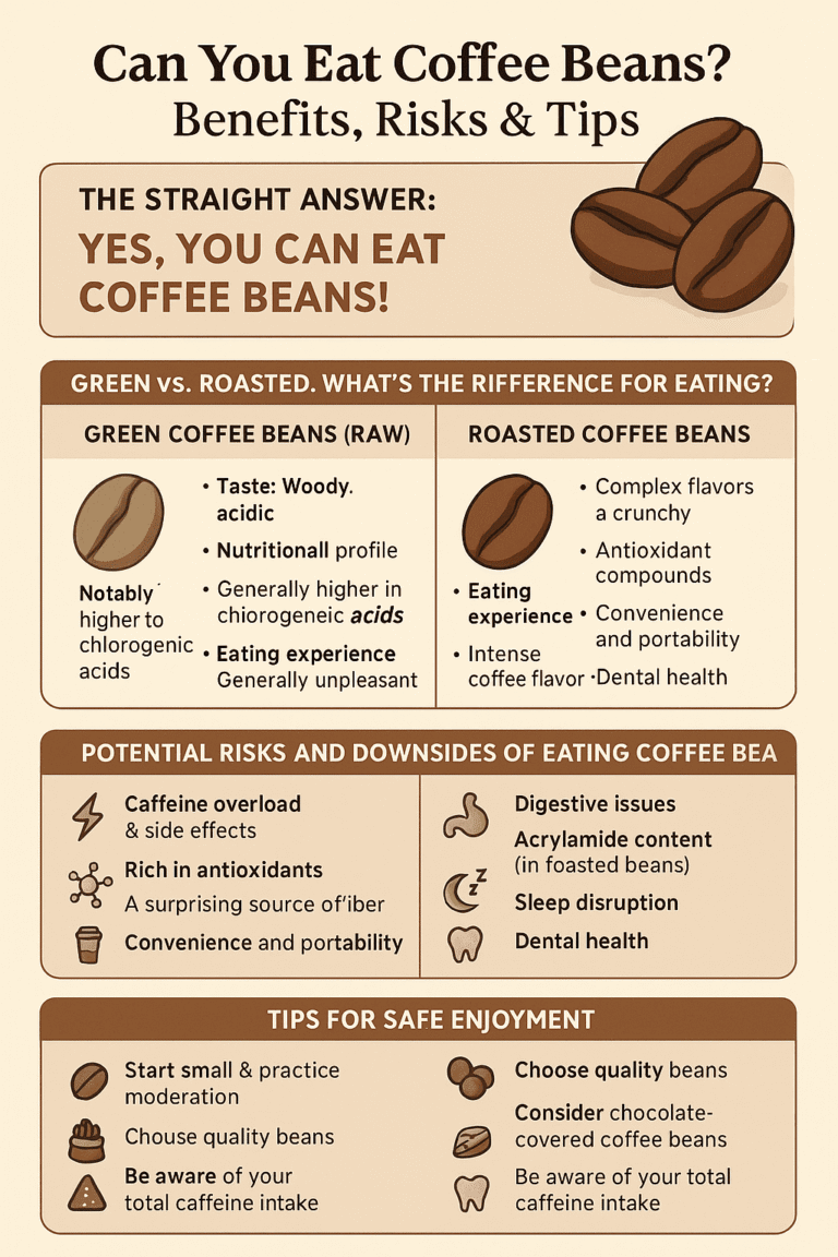 Can You Eat Coffee Beans? Benefits, Risks, and How to Enjoy
