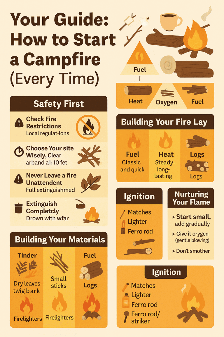 Your Guide: How to Start a Campfire (Every Time)