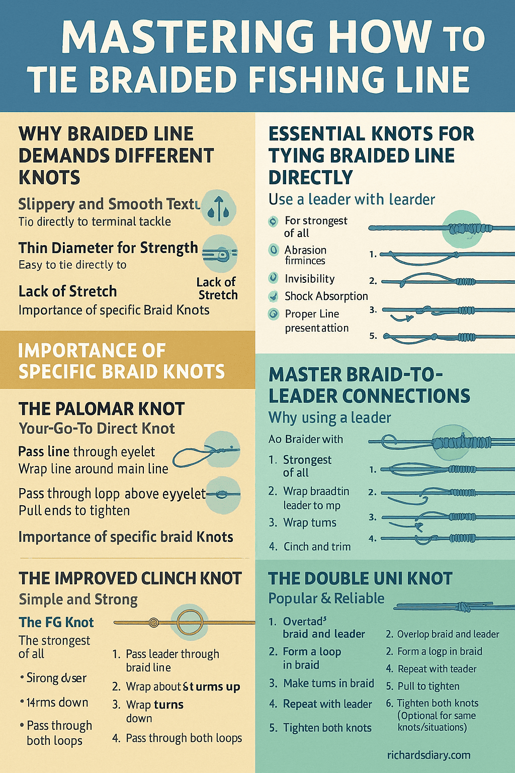 Mastering How to Tie Braided Fishing Line