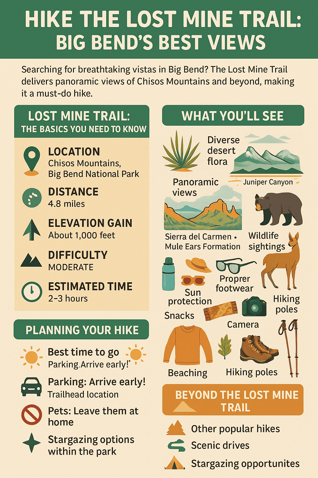 Hike the Lost Mine Trail: Big Bend's Best Views