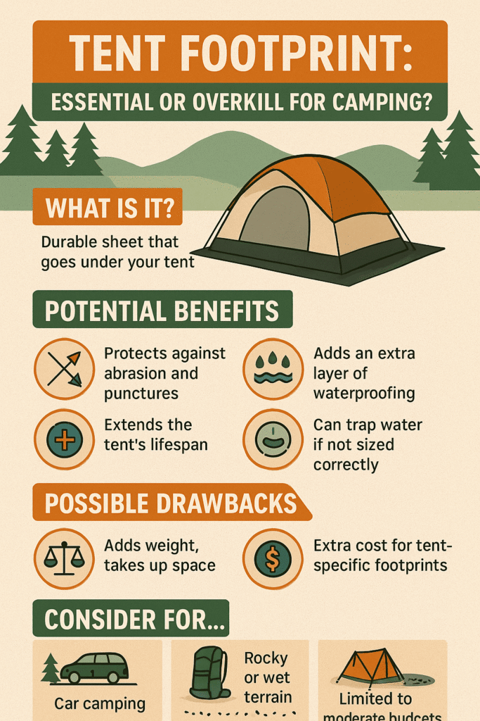 Tent Footprint: Essential or Overkill for Camping?